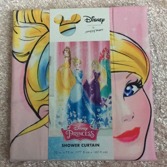 jumping beans | Bath | Disney Princess Shower Curtain | Poshmark